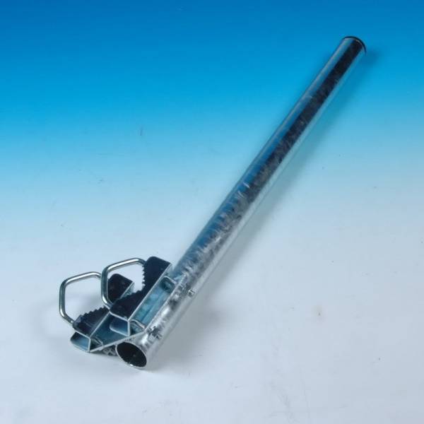 Metal Pipe Mount Bracket Ø38mm L1000 Vertical | Getic