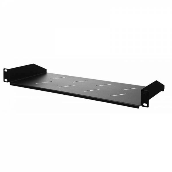 Rack Shelf 19" 1U, 170mm, Black | Getic