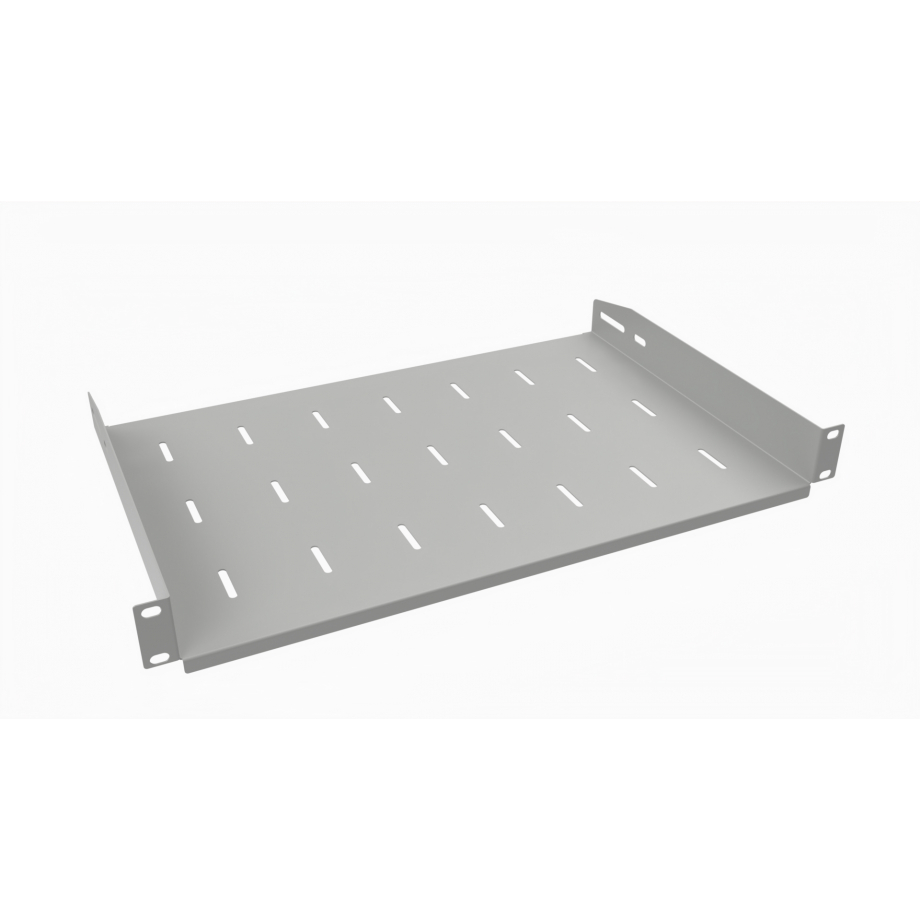Rack Shelf 19" 1U, 300mm, Gray | Getic