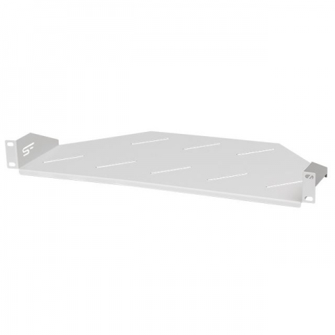 Rack Shelf 19" 1U, 170mm, Black | Getic