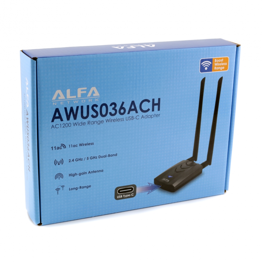 Alfa USB Adapter AWUS036ACH v.2 | Getic