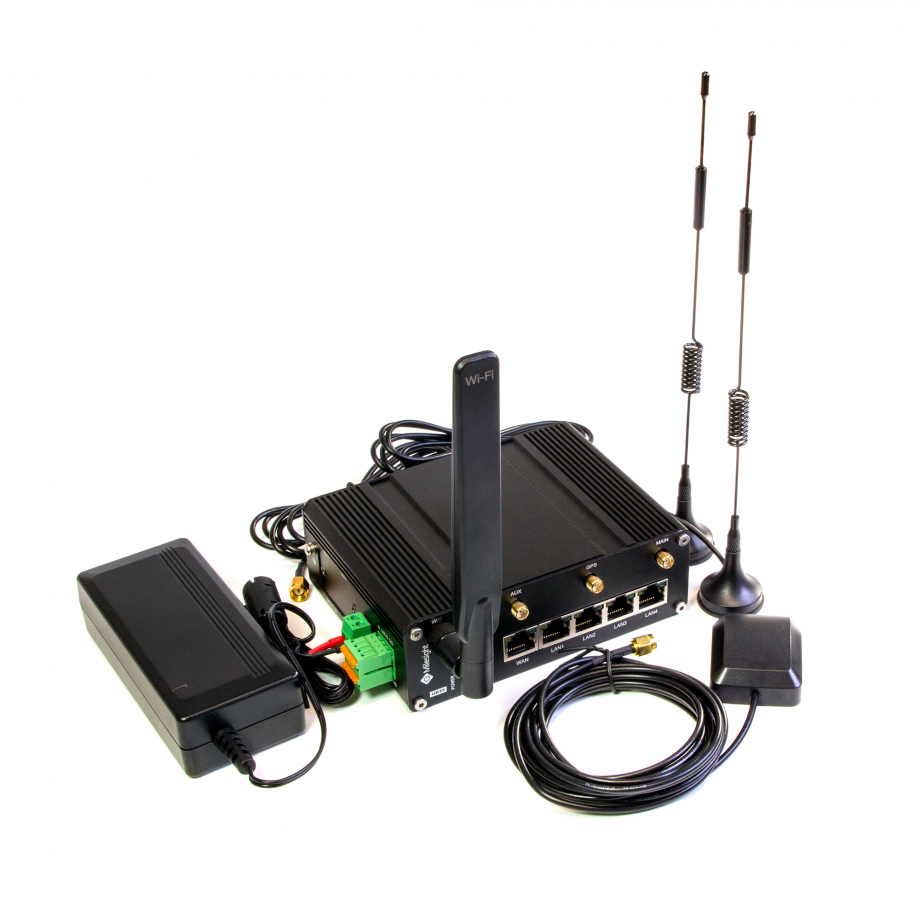 Milesight 4G Industrial Router UR35 Pro WiFi4 GPS PoE | Getic