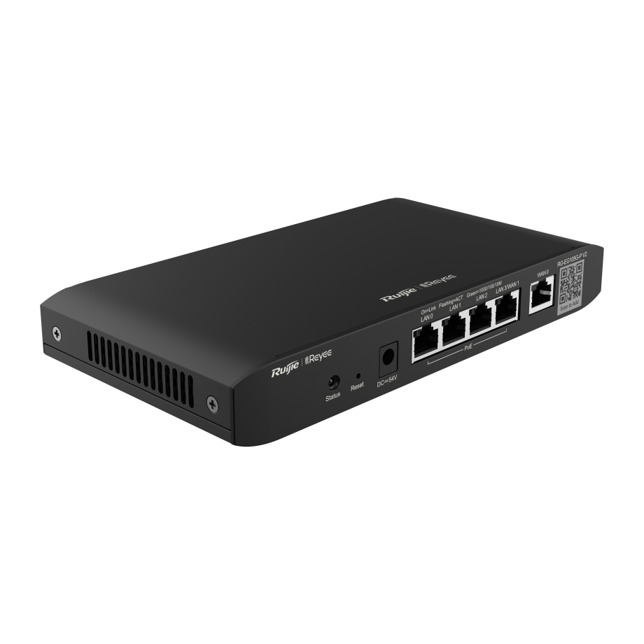 Reyee 5-Port Cloud Managed PoE Router | Getic