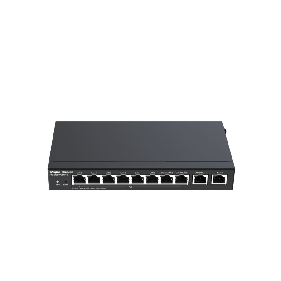 Reyee 10-Port High Performance Cloud Managed PoE Router | Getic