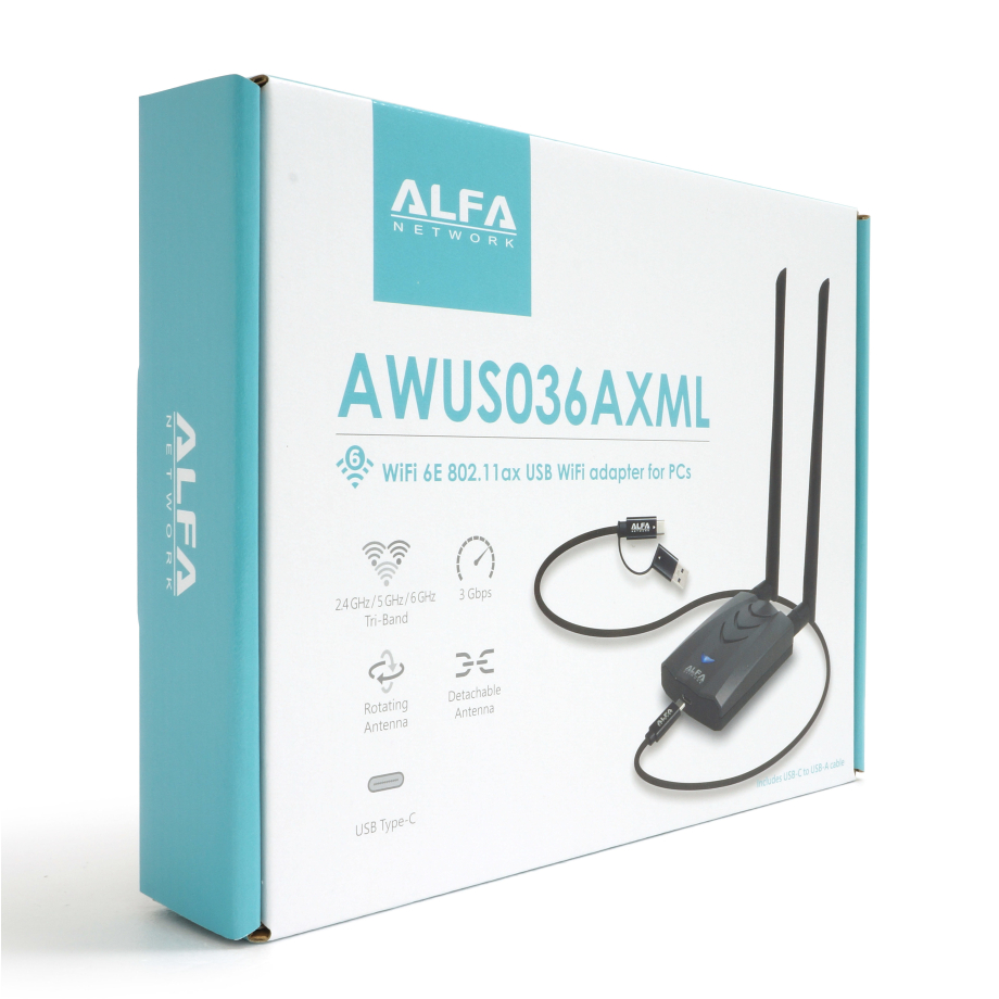 Alfa USB Adapter AWUS036AXML | Getic