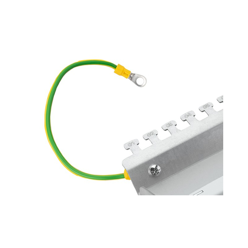 Modular patch panel 24-Port 19" 1U Gray | Getic